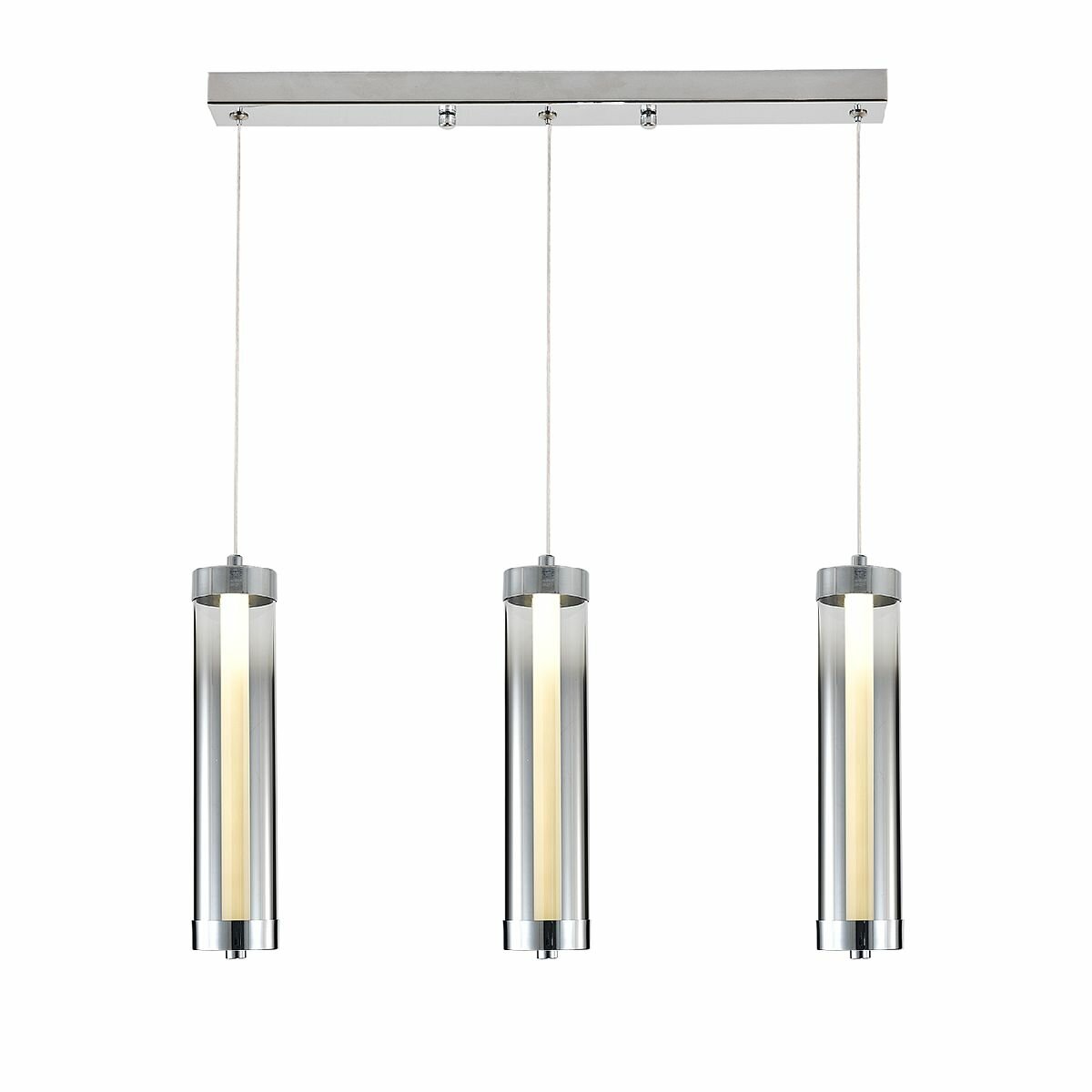 Подвесной светильник Indigo Rilucente 11061/3P Chrome V000148L