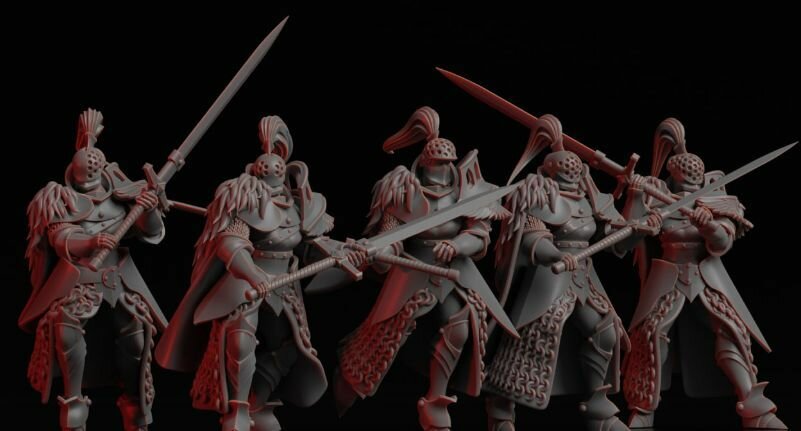 Warhammer 40000 Миниатюра coven hyrae vanguard squad