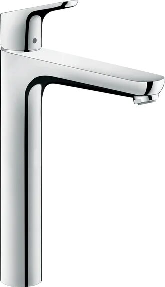 Смеситель для раковины Hansgrohe Focus 230 31532000 хром, глянцевый, кран для ванной в раковину, из латуни, рычажный, с керамическим картриджем, с функцией экономии расхода