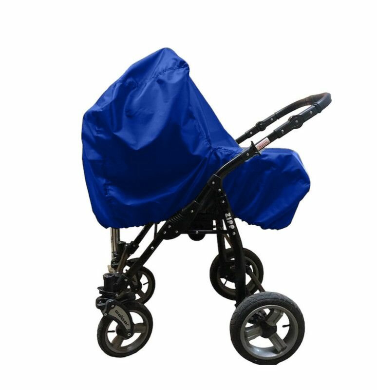 Чехол на детскую коляску 90см*50см*65см Василек (синий)