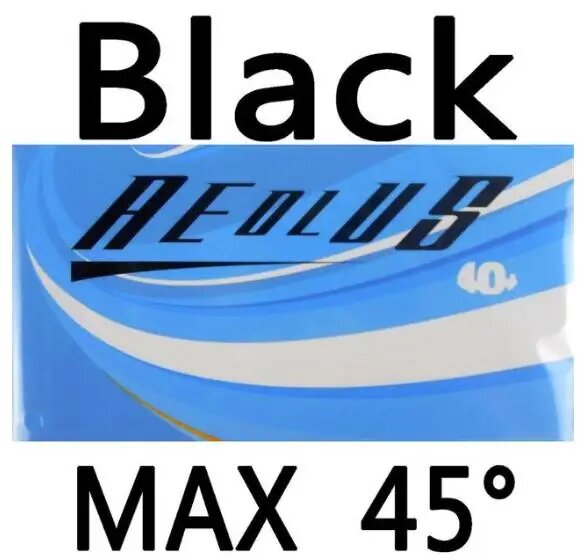 Резина для настольного тенниса Palio Aeolus Black MAX 45