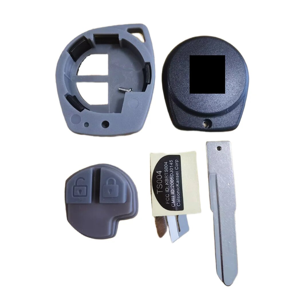 Сменный Чехол для автомобильного ключа с 2 кнопками для Suzuki Grand Vitara SWIFT HU133R/TOY43/SZ11R HU133R