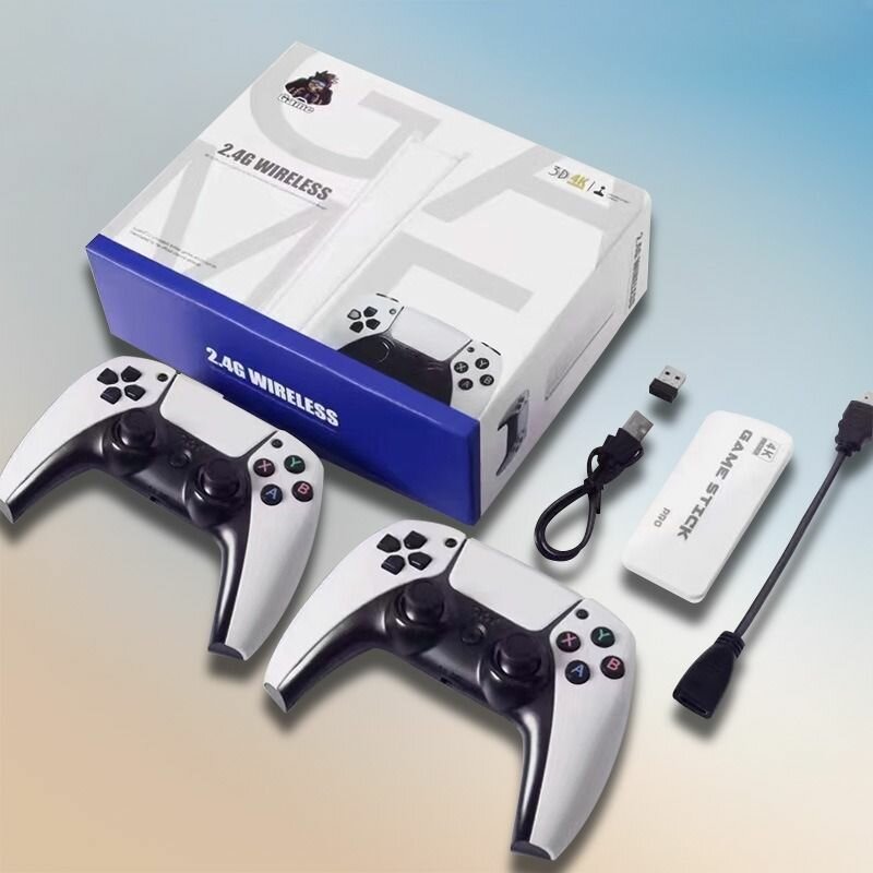 Домашняя игровая консоль M15HDMI HD 4K TV игровая консоль 2.4g беспроводной аркадный джойстик two