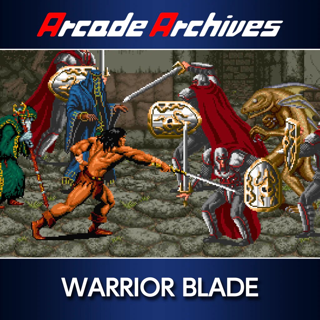 Игра Arcade Archives WARRIOR BLADE, цифровое издание PlayStation 4, регион Турция / код пополнения баланса