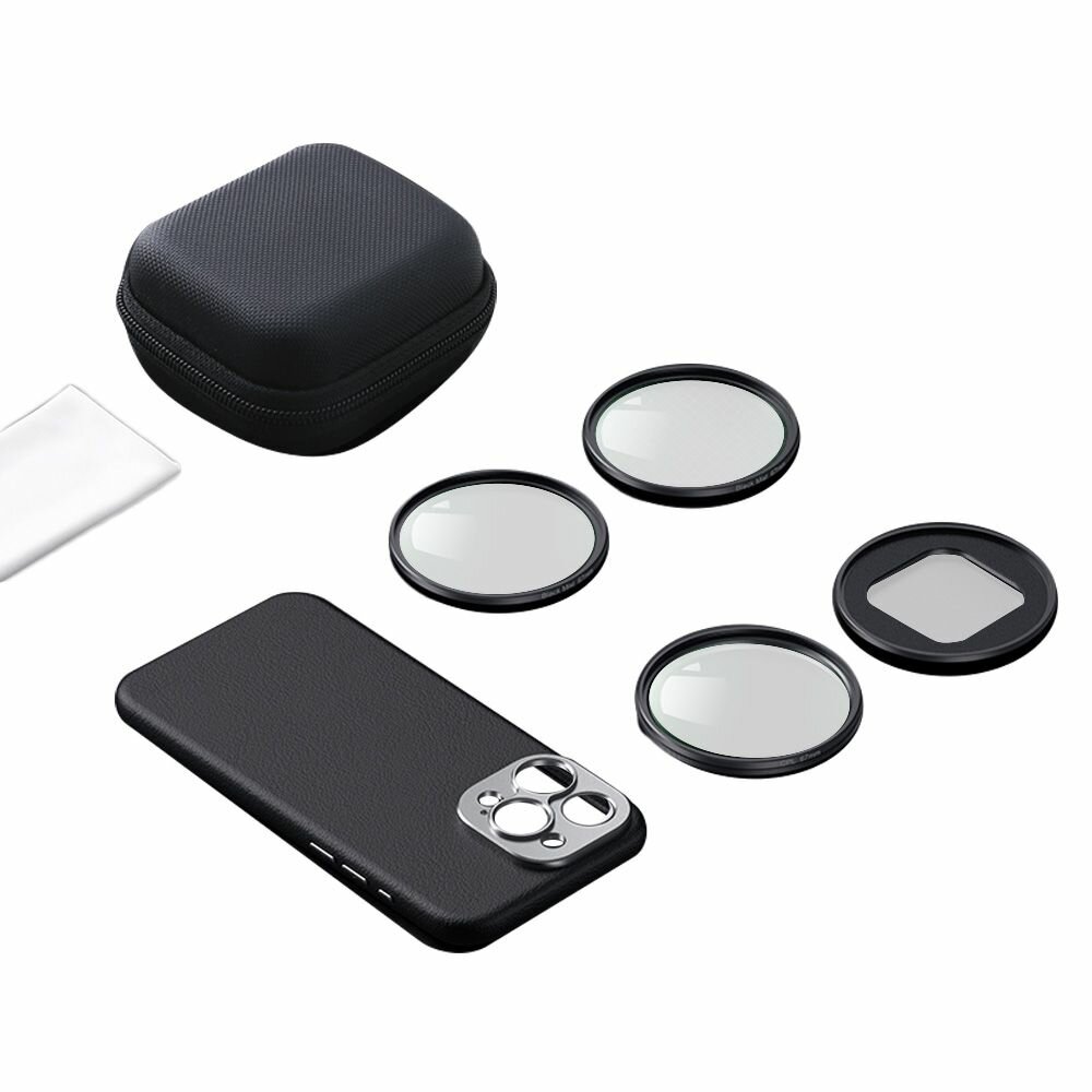 Включающий фильтр CPL + астральный, Комплект фильтров для объектива телефона 67 мм, Super Tools