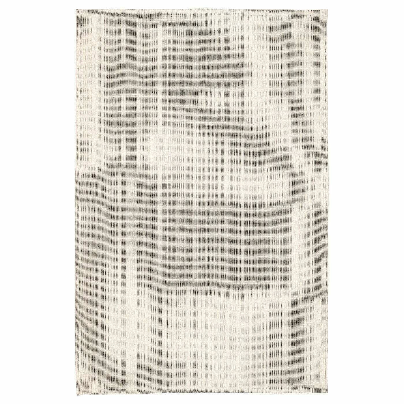 Плоский тканый ковер, натуральный / черный TIPHEDE IKEA 404.567.57 - 120x180 см