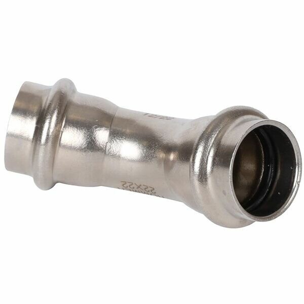 ROMMER Угольник 45-ВПр, 15, из нержавеющей стали прессовой