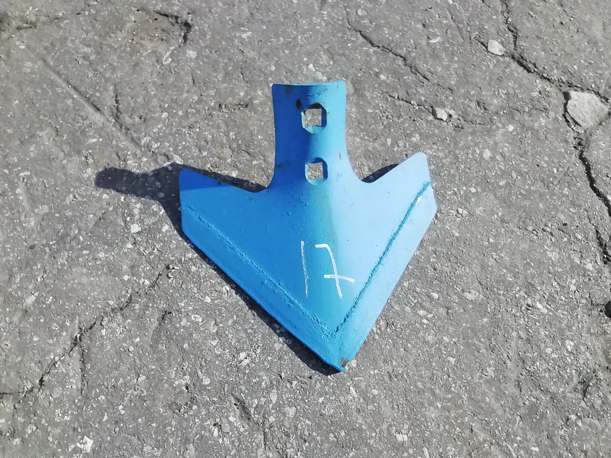 Лапа культиватора КС-8 (S=6мм, L=230мм)