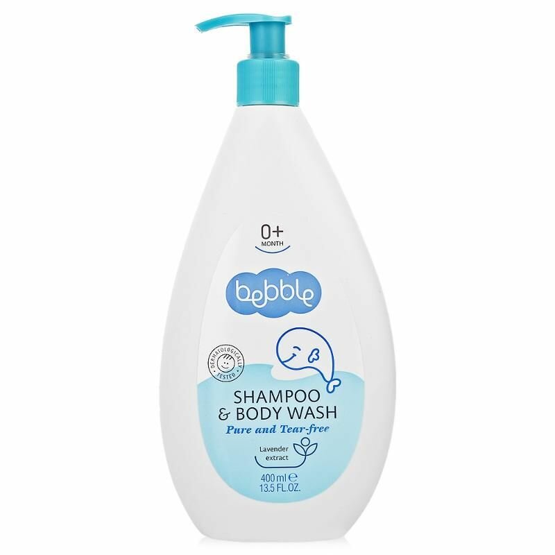 Bebble шампунь для волос и тела 400 мл