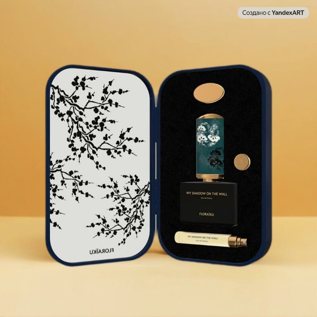 Парфюмерный набор Floraiku "My Shadow on the Wall", парфюмерная вода, унисекс, 50+10мл