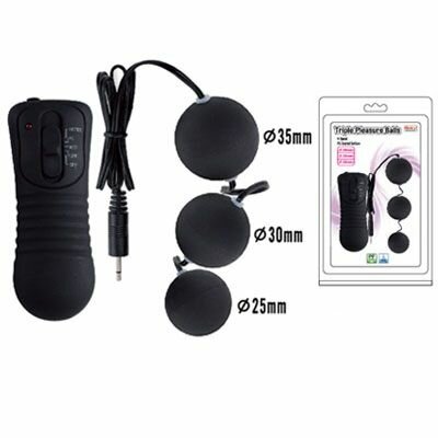 Вагинально анальные шарики разного размера и с 4 режимами вибрации