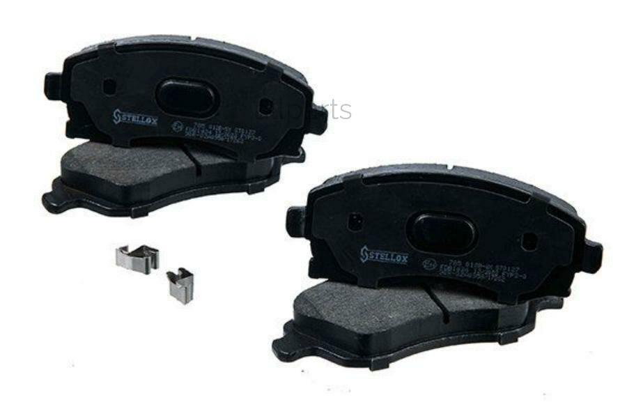 STELLOX 1565000BSX Колодки дисковые передние с антискрипными пластинами!\ Opel Corsa C 1.0-1.7DTi 00>