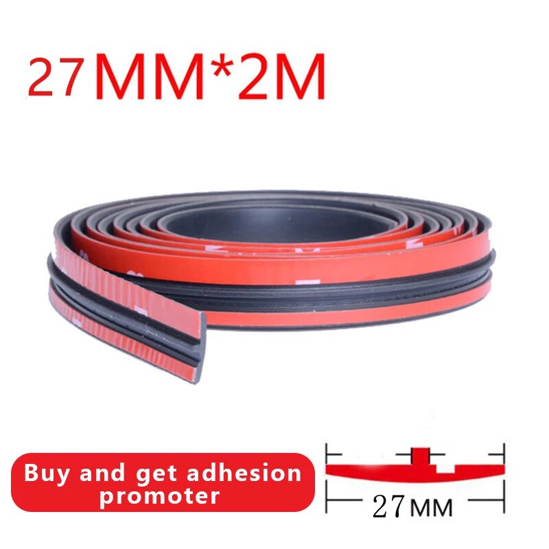 Лента для герметизации кромок ветрового стекла, 2 м 27mmX2M