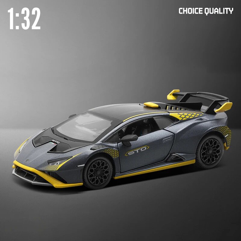 Игрушечный автомобиль Lamborghini Huracan STO 1:32 Gray
