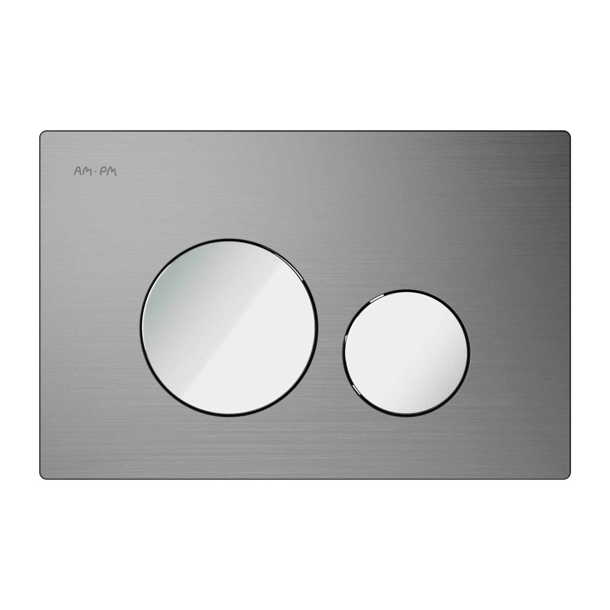 Клавиша смыва AM.PM Tech L I049052LM, пневматическая, пластик, цвет никель хром