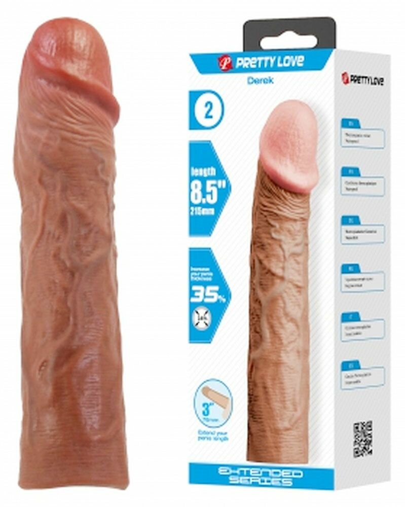 Удлиняющая насадка на пенис Derek