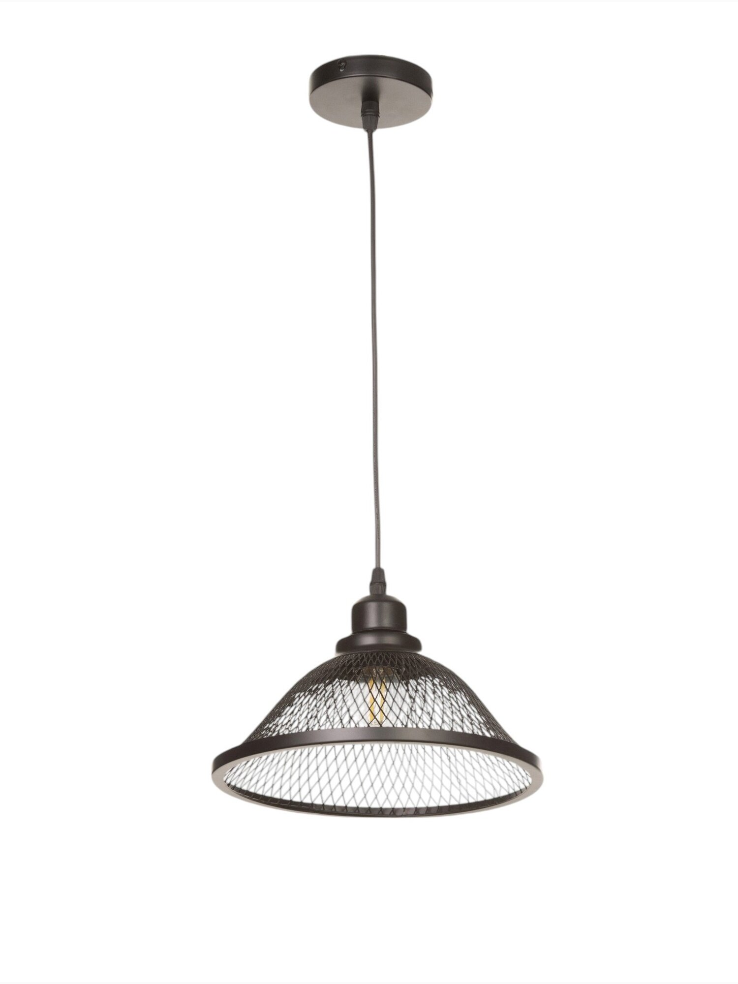 Светильник BayerLux Robert, E27, 40 Вт, черный, металл, 24x24x14 см