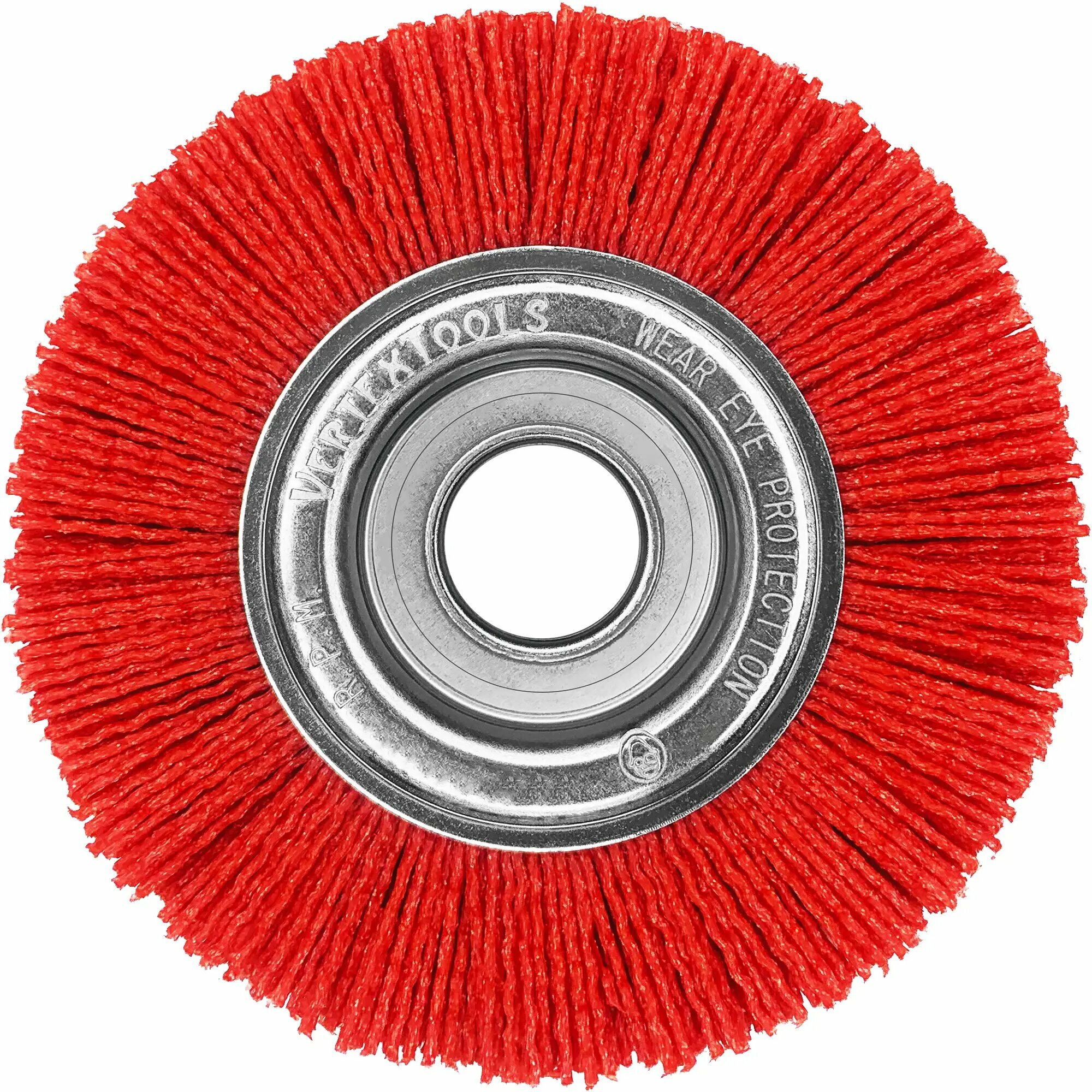 Vertextools щетка для УШМ дисковая 150 мм нейлон для обработки металла и дерева