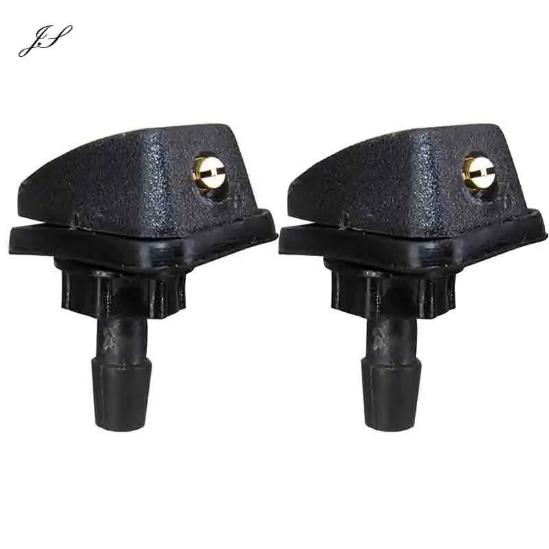 2 шт./компл. автомобильный универсальный передний стеклоочиститель сопла струйный распылитель комплекты спринклерный вентилятор для воды носик крышка регулировка выхода омывателя