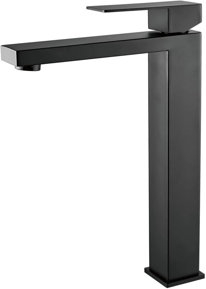 Смеситель для раковины Shevanik S7011H черный матовый