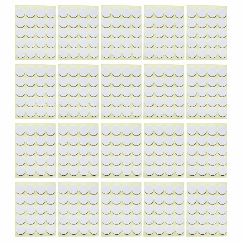 Клейкие стикеры для фитилей свечей (20 листов)