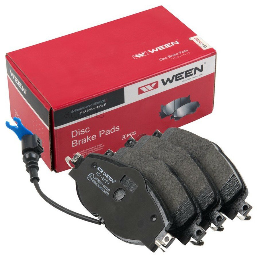 WEEN 151-0029 Тормозные колодки дисковые передние VW Tiguan II (AD1 BT1) Arteon Golf VII Passat (3G2) Touran (