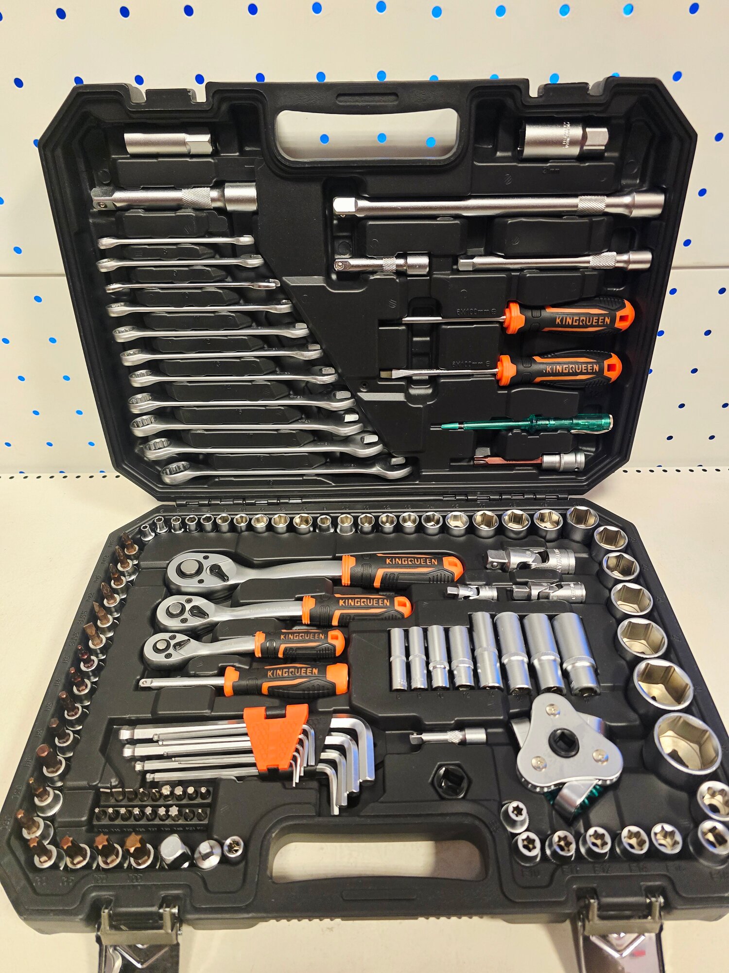 Набор инструментов Kingqueen WIB-264, 121 предмет, профессиональный