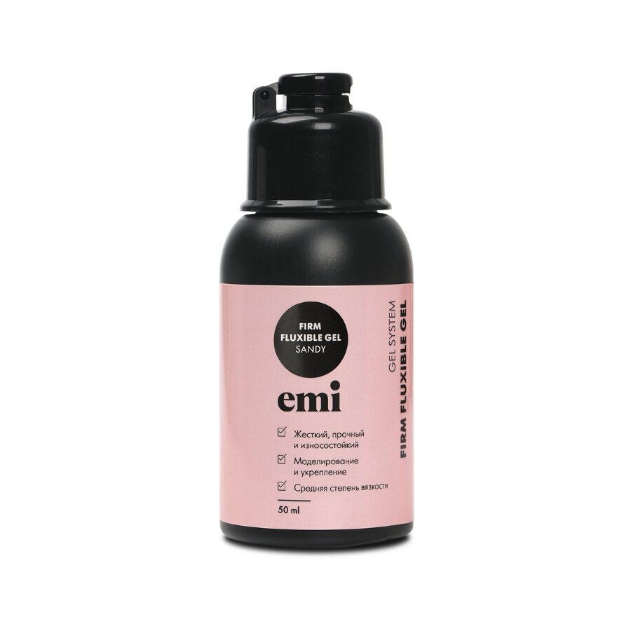 Emi, Sandy Firm Fluxible Gel Жидкий акригель, 50 мл