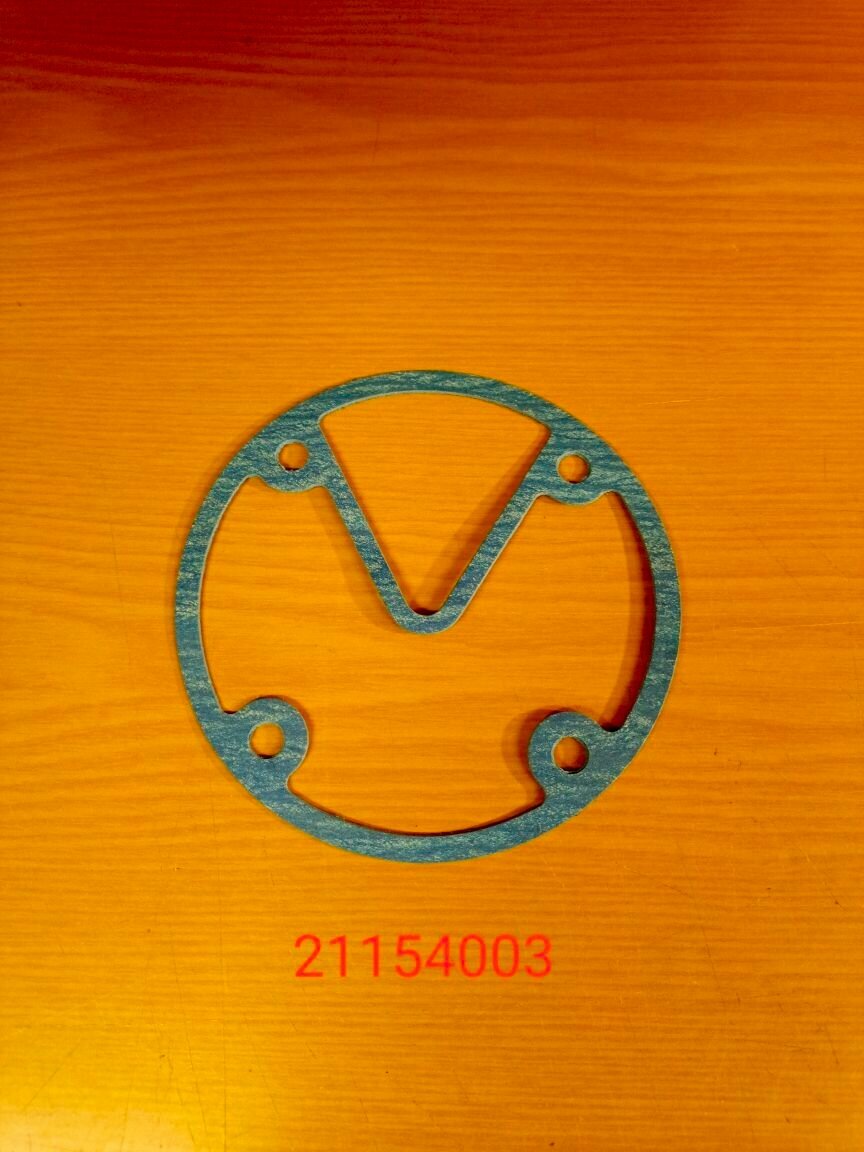 21154003 (1мм.) Прокладка (верхняя) блока клапанов компрессора Remeza LВ-50, LB-75