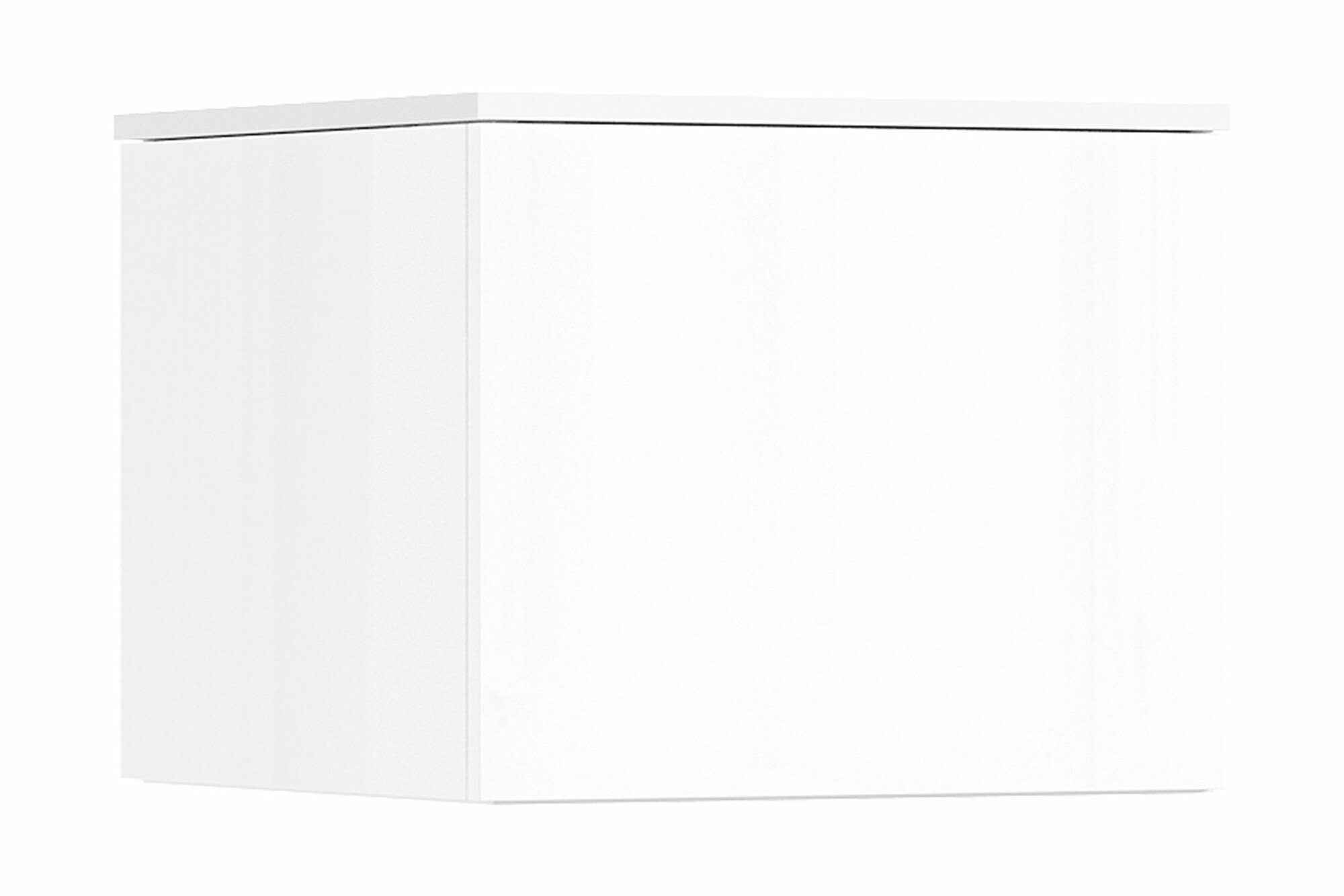 Норд Антресоль к пеналу угловому (Белый глянец, Белый)