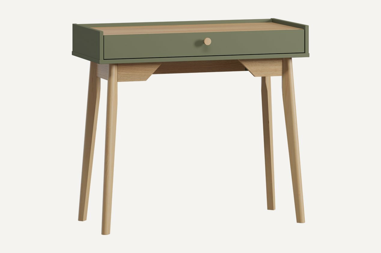 Консоль Торвалль-1 Olive Oak, divan.ru, 90х40х81 см, оливковый, лдсп