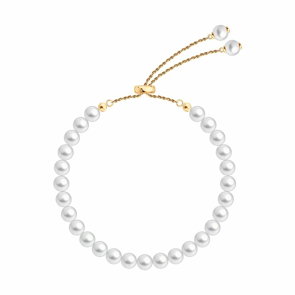 Браслет, красное золото, 585 проба