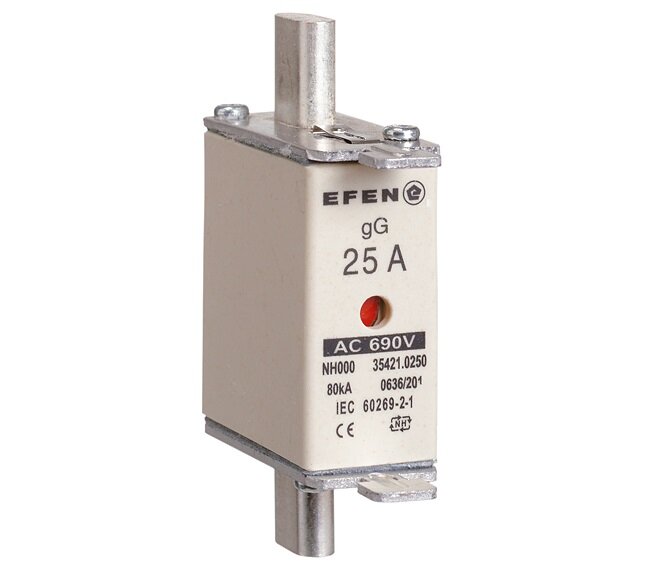 Предохранитель NH Гр-000 6А АС 690В gG (EFEN)