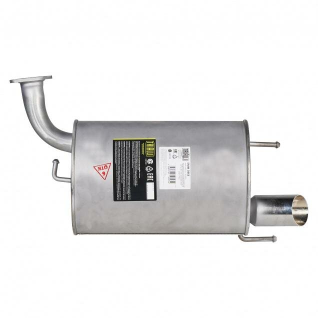 Глушитель для а/м Toyota Camry (06-) 2.4i осн. (алюм. сталь) (EMM 0363)