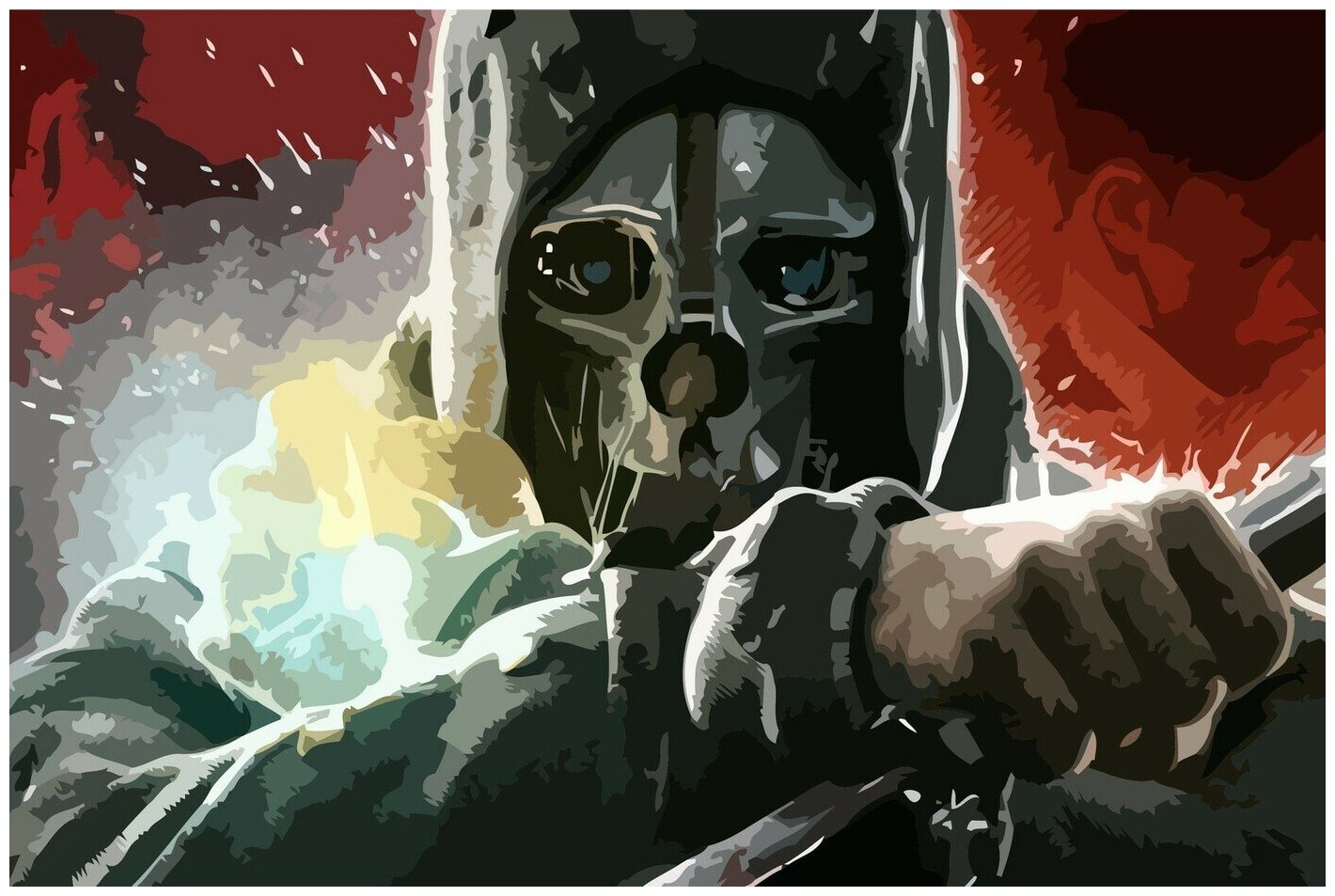 Картина по номерам на холсте Dishonored - 3