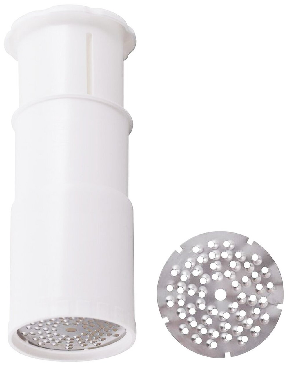 Терка кондитерская для шоколада и сыра. Диаметр 8см, высота 9см