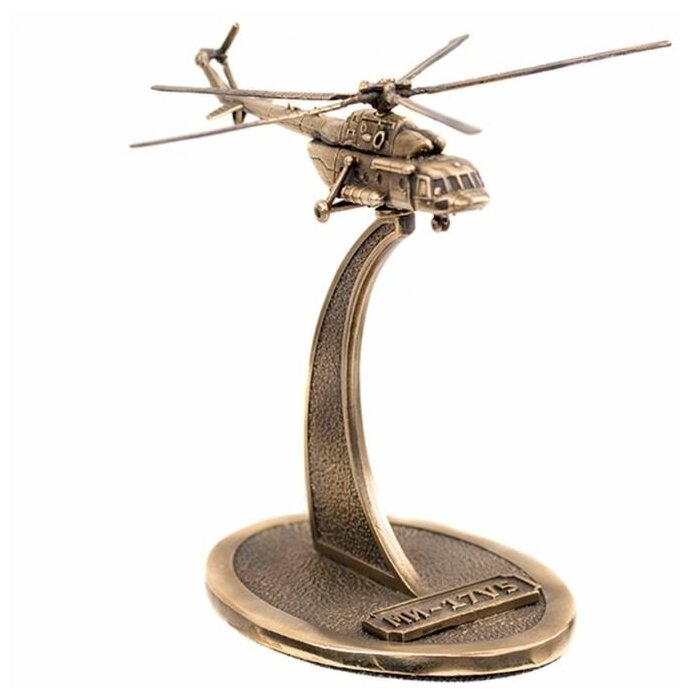 Вертолёт Ми-17В-5(1:200) на подставке