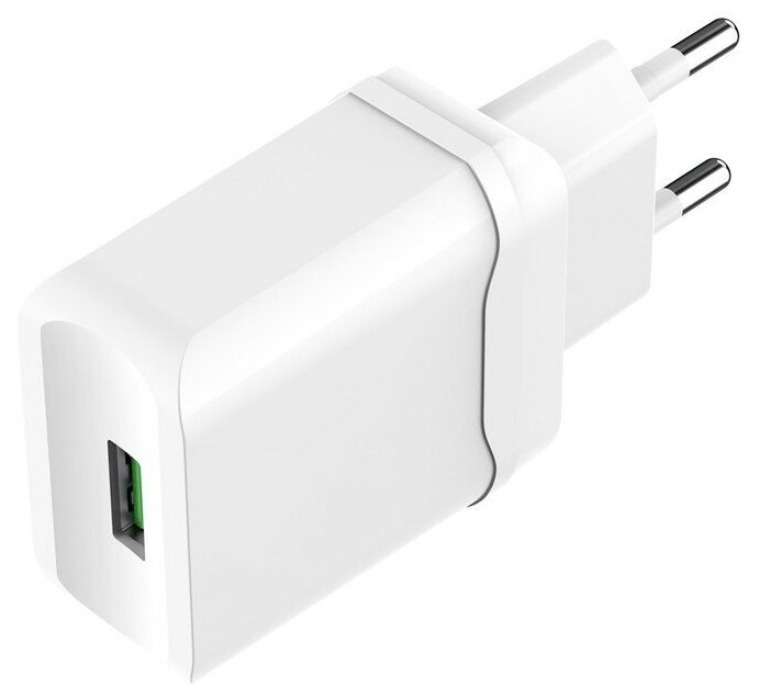 Сетевое зарядное устройство Olmio USB, 18W, 3A, QuickCharge 3.0