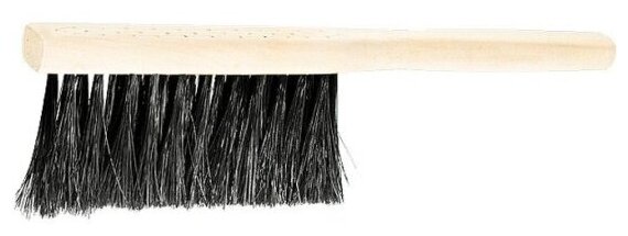 Щетка-сметка 3-рядная Сибртех 84628, 280 мм, деревянная ручка
