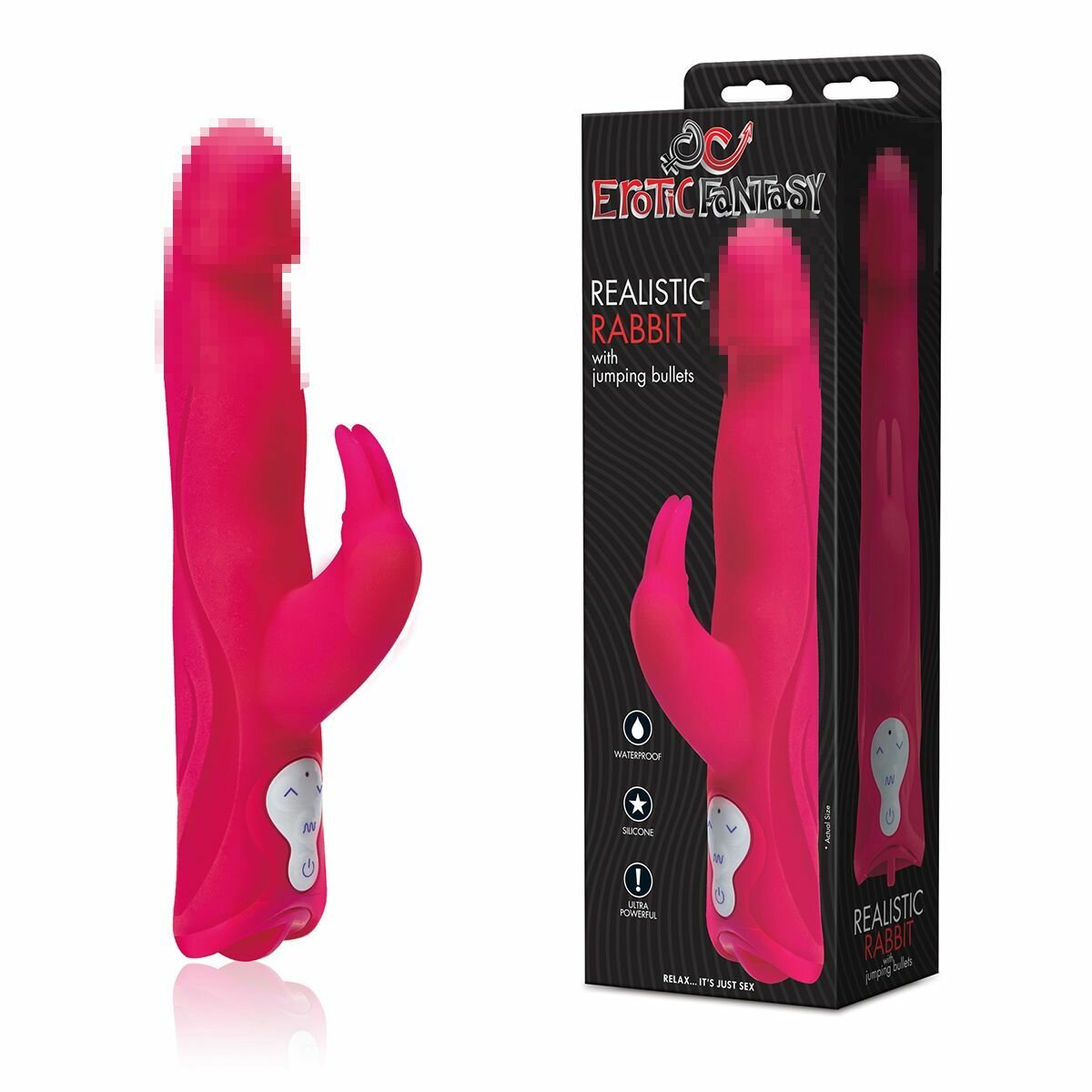 Хай-тек вибратор с 3-мя моторами