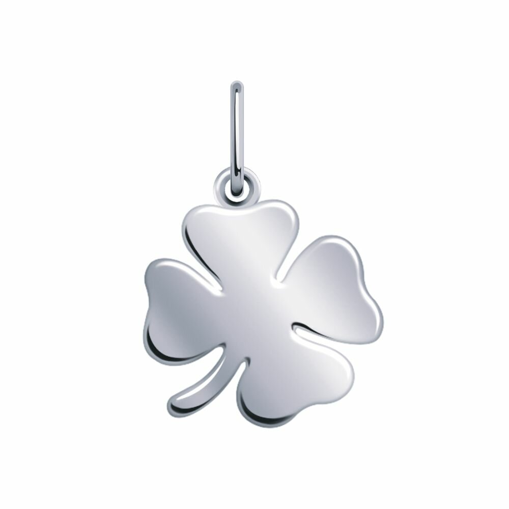 Подвеска, серебро, 925 проба, родирование