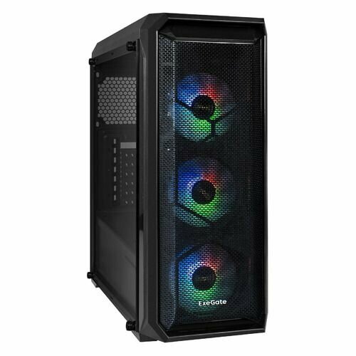 Корпус ATX EXEGATE i3 Neo, Midi-Tower, без БП, черный [ex289023rus]