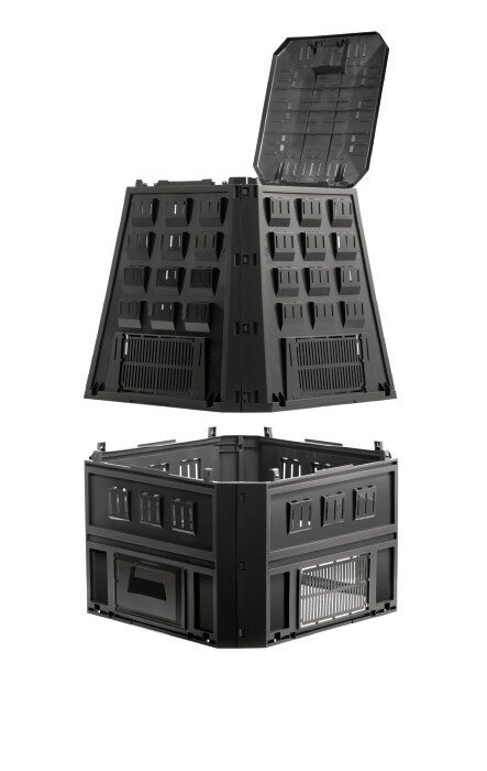 Компостер Prosperplast Evogreen (850 л) black