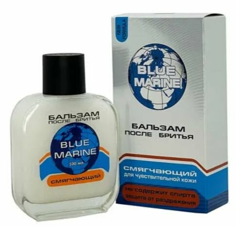 Blue Marine Бальзам после бритья Смягчающий, 100 мл