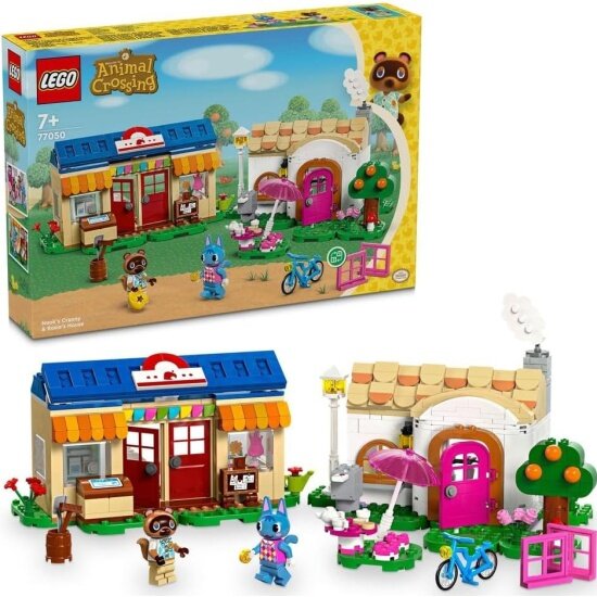 Конструктор Lego Animal Crossing 77050 Уголок Нука и дом Рози