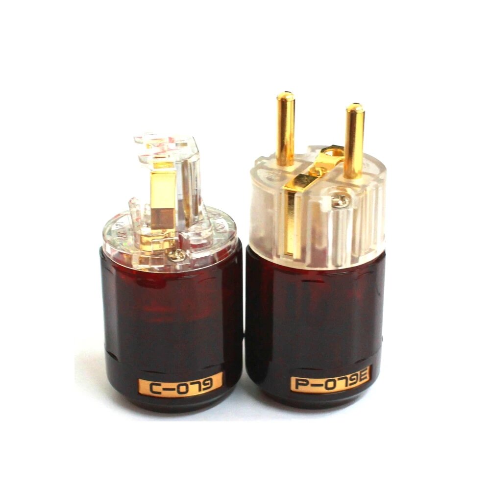 Oyaide C-079 P-079e аудио разъем, 24k позолоченный