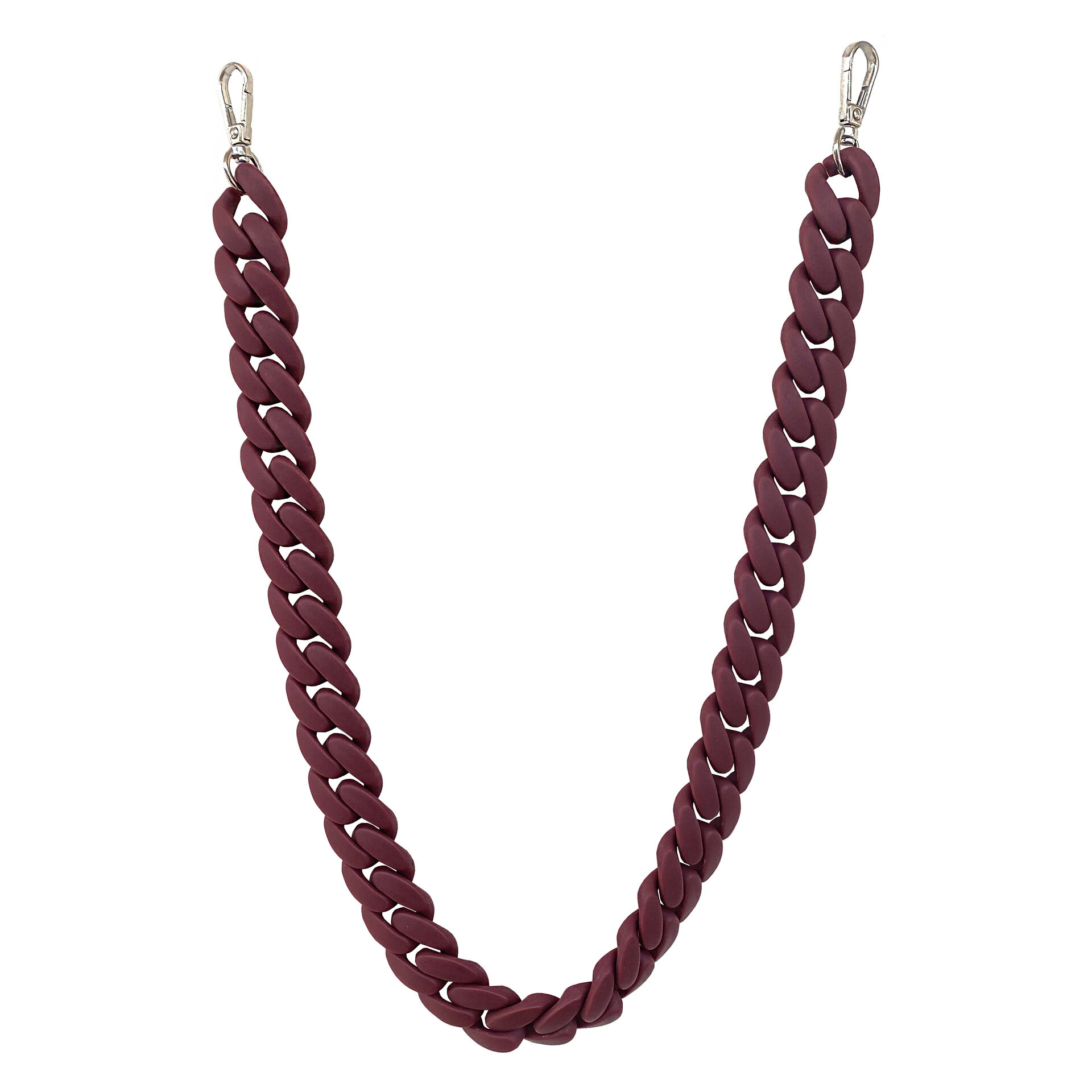 Ремень для сумки BL05, акрил, пластик, 70 см, винный красный