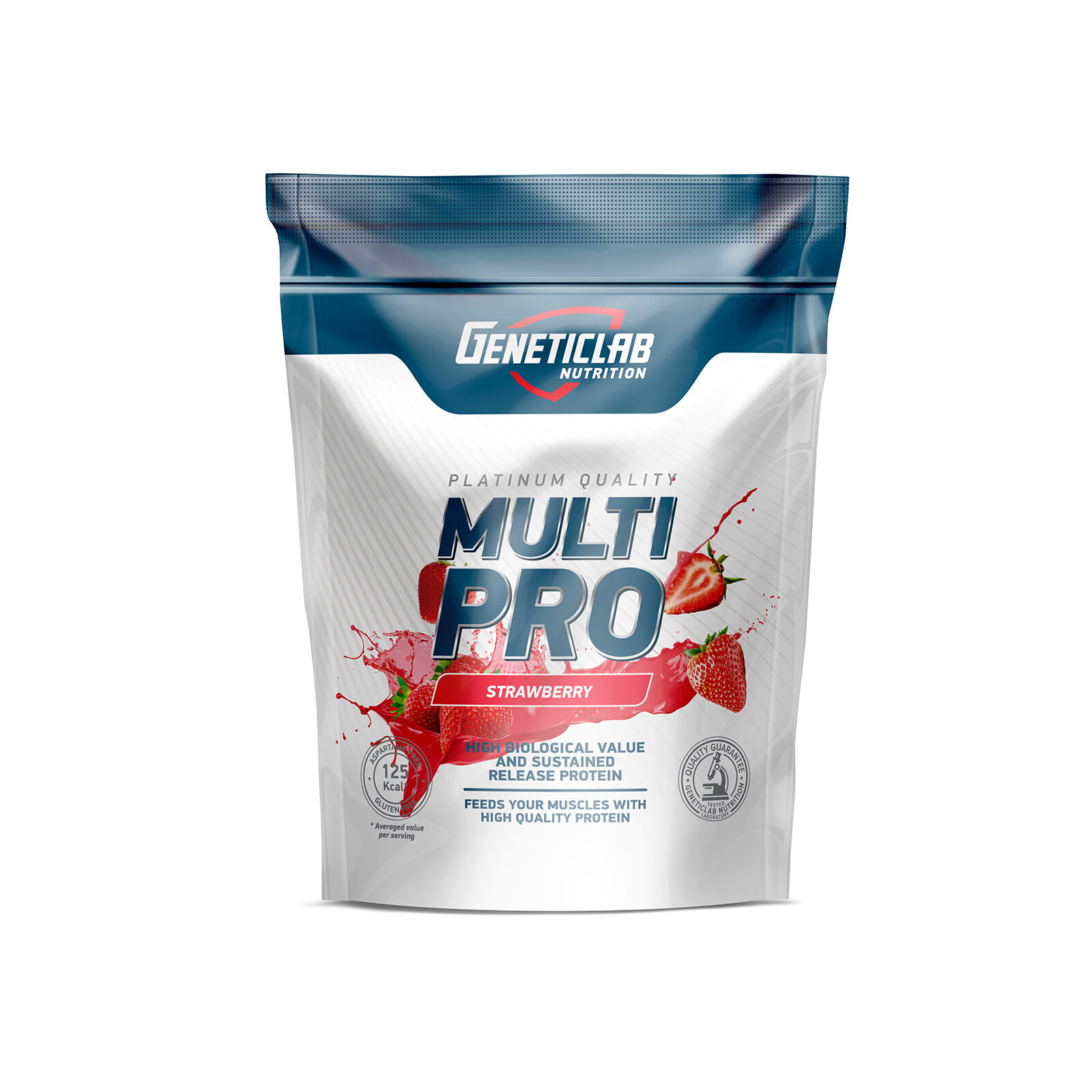 Комплексный протеин "Geneticlab Multi Pro" 900гр, клубника