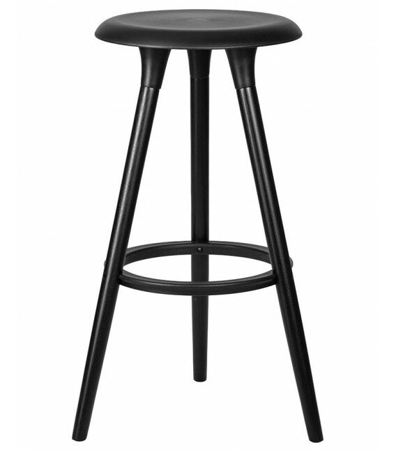 Табурет барный DOBRIN ROYCE BLACK 652PP_BlackBase-LMZL (чёрный)