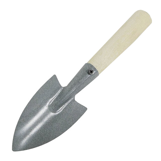 Совок посадочный стальной 23х5 см с деревянной ручкой - надёжный хозяйственный инструмент